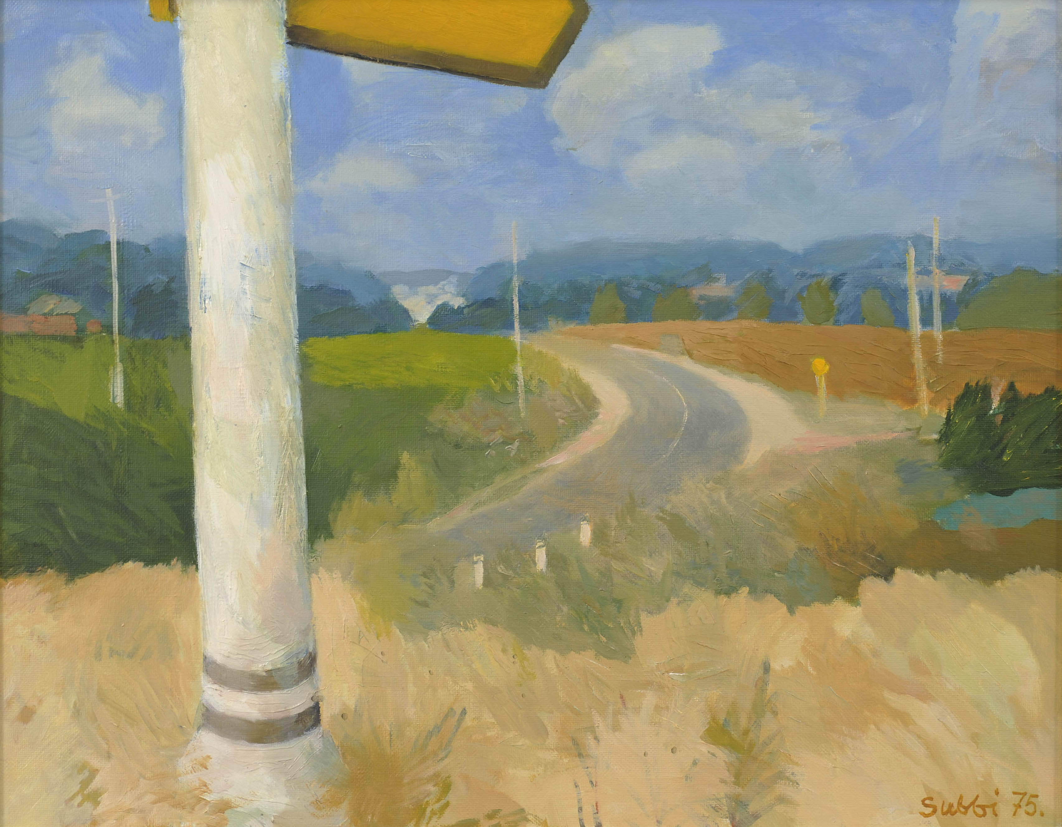 OLEV SUBBI 1975 Maastik Elva lähedal | Tartu Kunstimaja / Tartu Art House